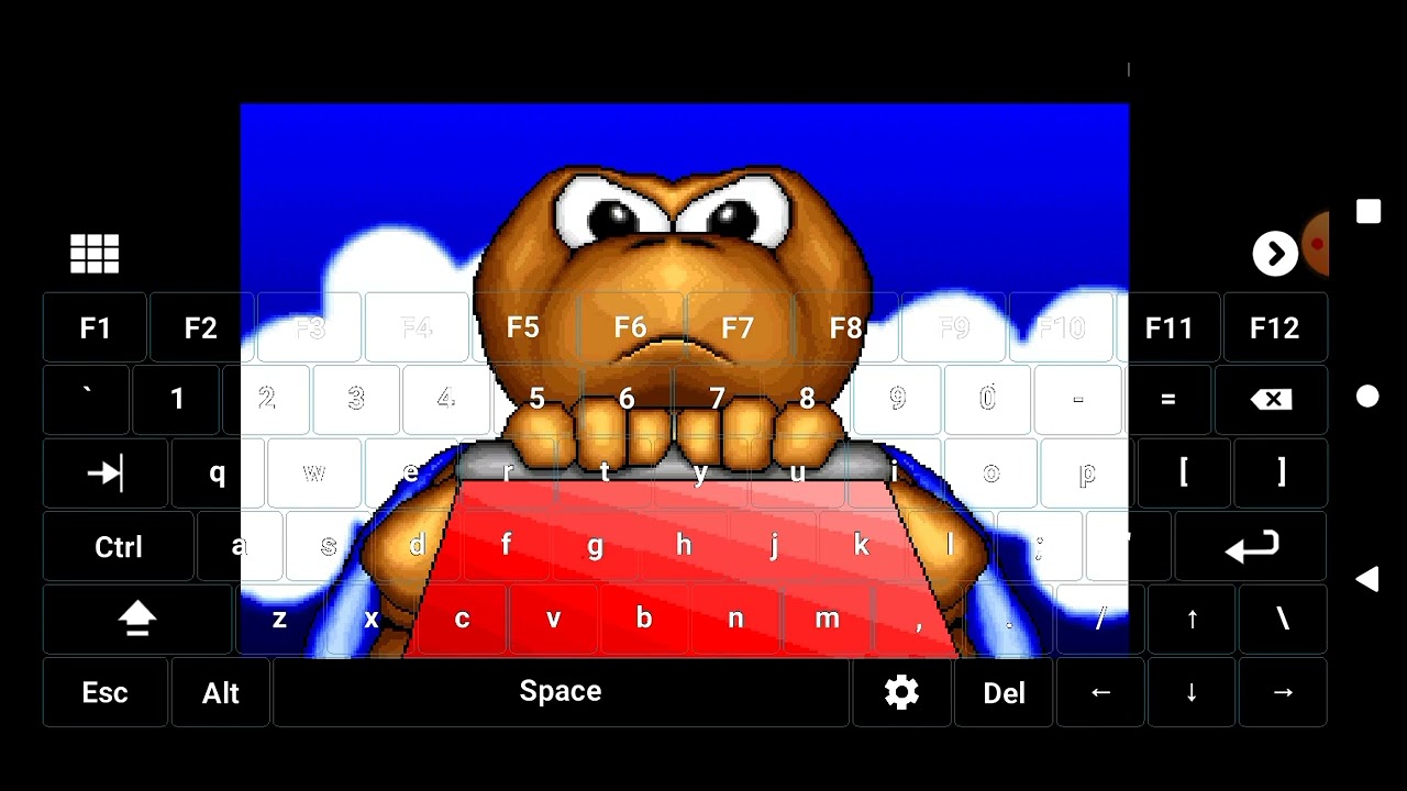 Mario Teaches Typing 2 On Android Magic DosBox Emulator GamePlay - YouTube