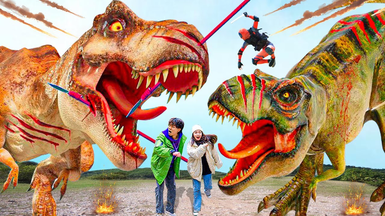 New Hollywood Dinosaur Movie (2023) | Rescue Rexy | T-rex chase ...