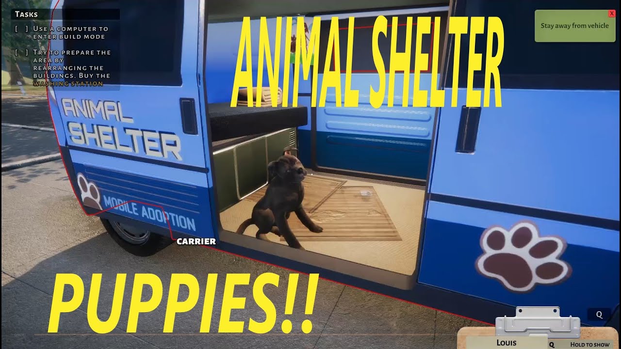 PUPPIES!! - Animal Shelter Simulator - YouTube