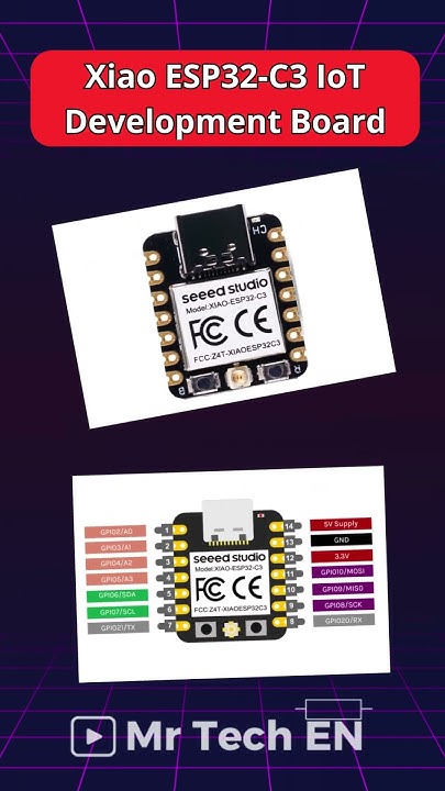 how to Xiao ESP32 C3 IoT Development Board #arduino #esp32 #esp8266 #sensor #electronics - YouTube