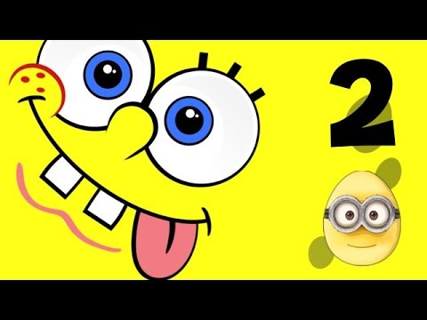 SpongeBob Square Pants Chips Tokens collection 2 - eggs and toys tv ...