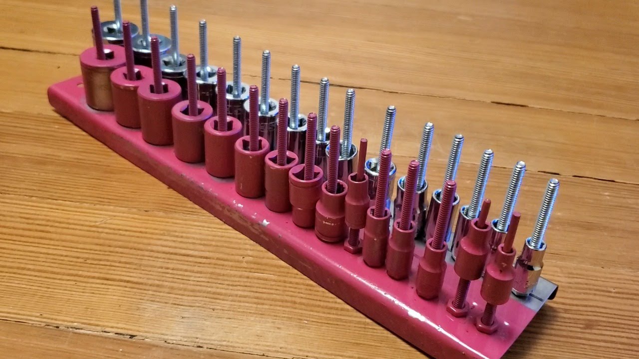 Making a better socket organizer - YouTube