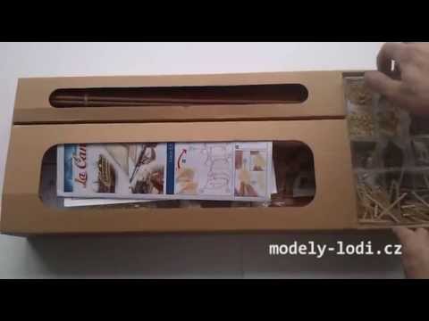 Occre 13000 La Candelaria ship model kit - YouTube