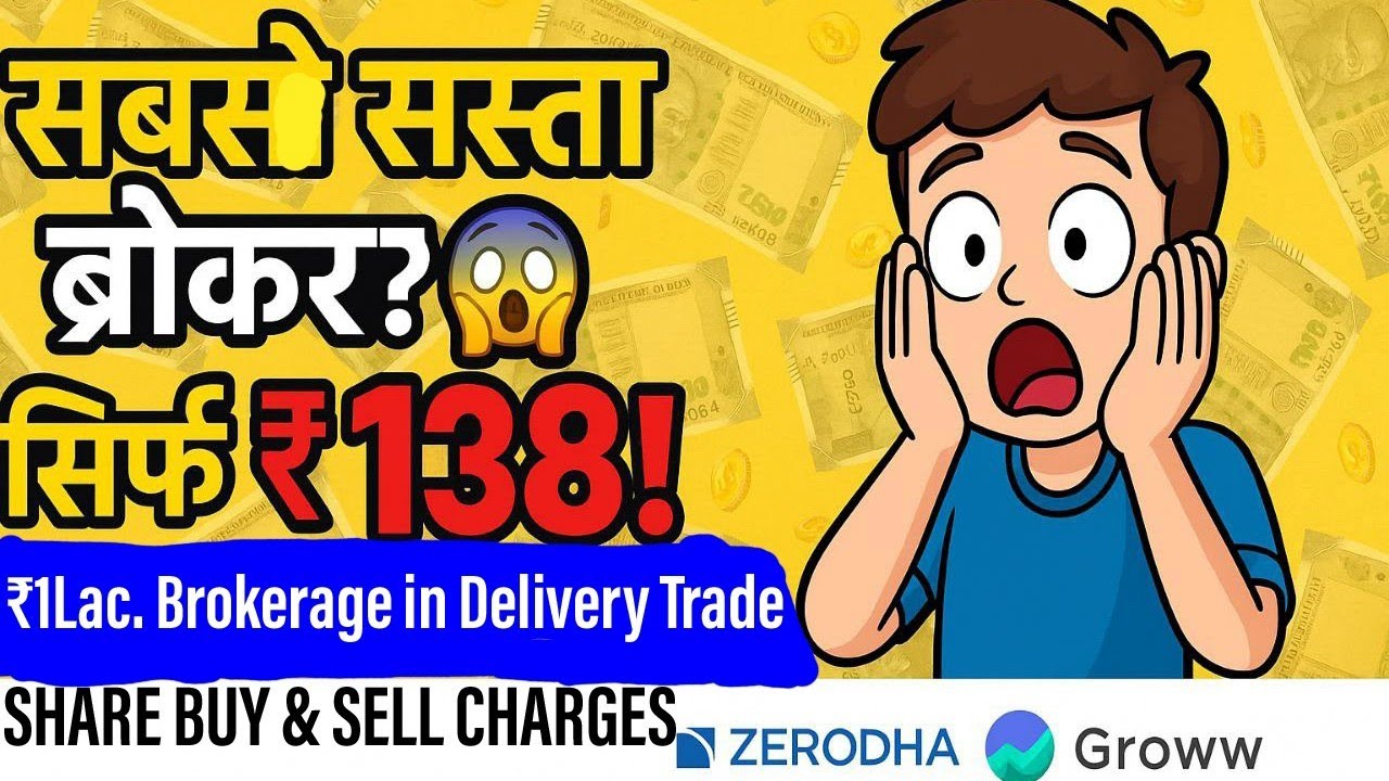 Delivery Brokerage Charges|Zero Delivery Brokerage |Stock Buy & Sell ...