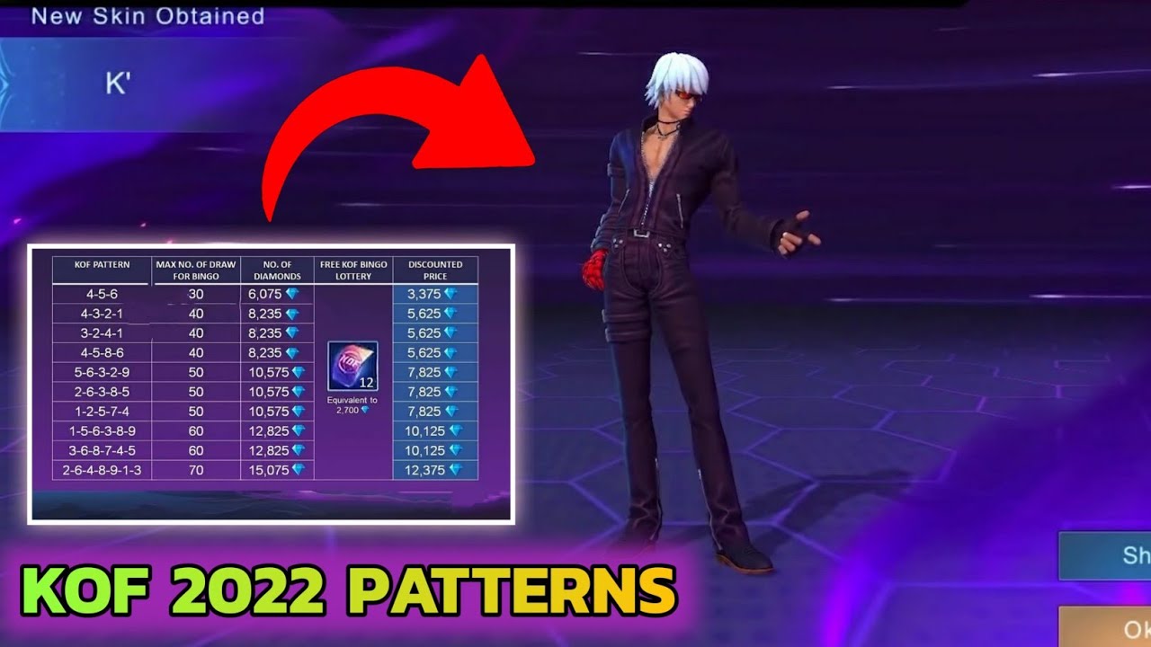 How much Gusion k , Chou Iori And other kof skins will Cost ?|| KOF ...