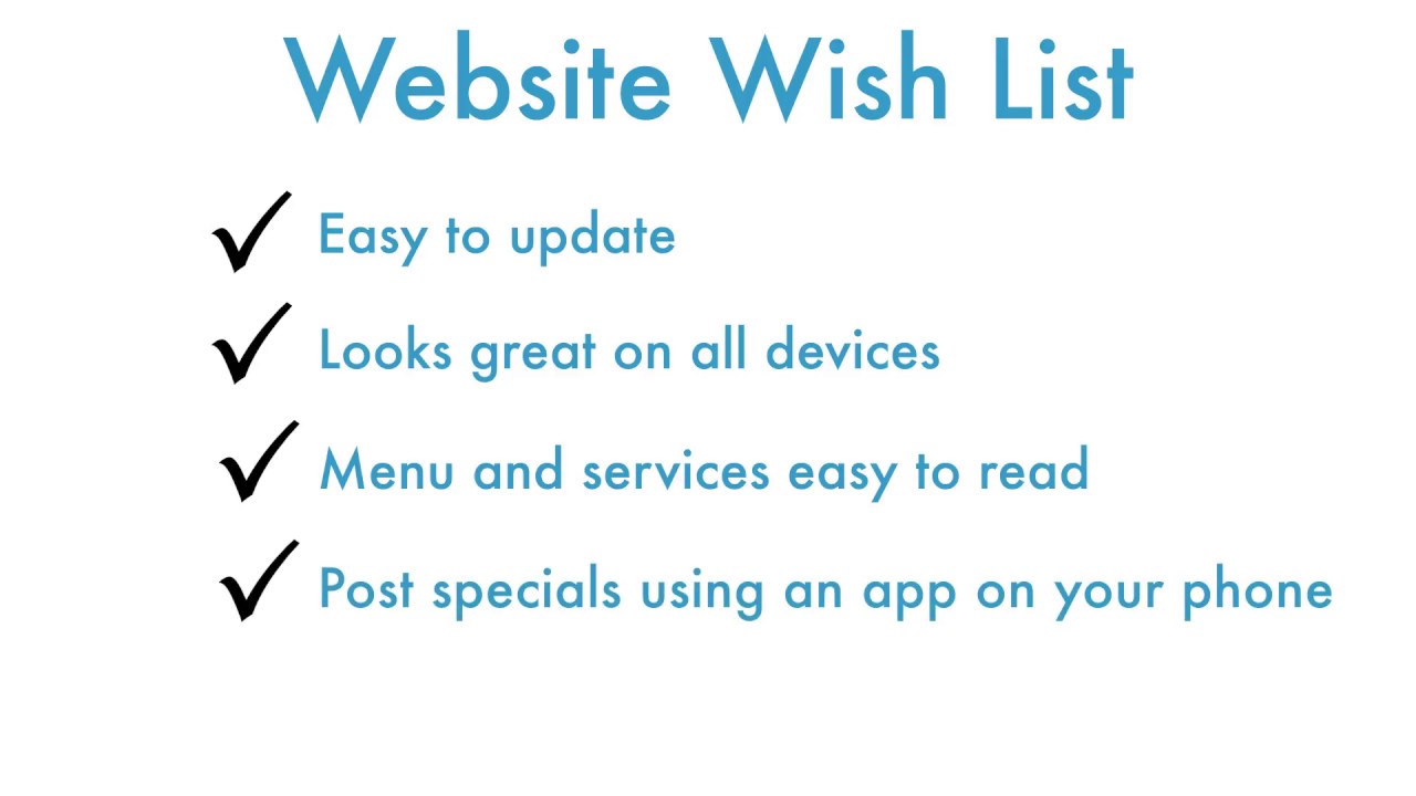 Website Wish List YouTube website-wish-list-youtube