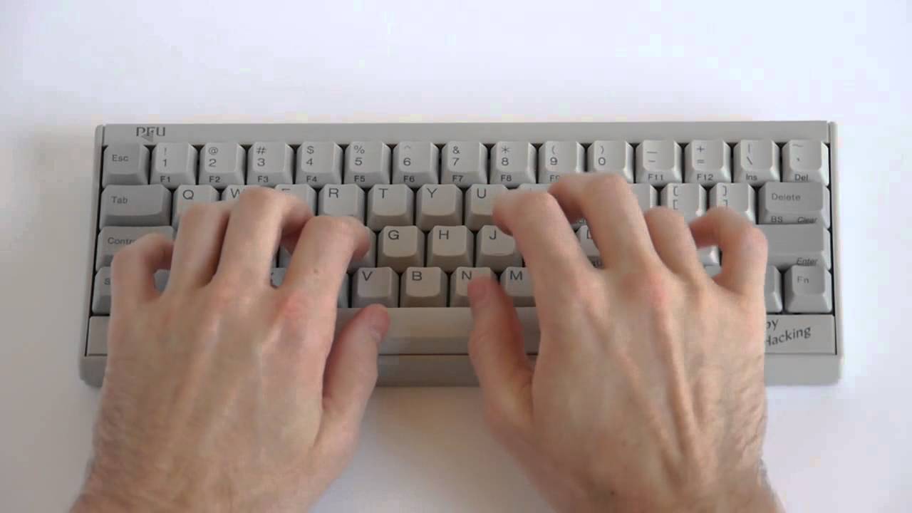 Original HHKB PD-KB02 Typing Test (Fujitsu Domes) - KeyChatter.com ...