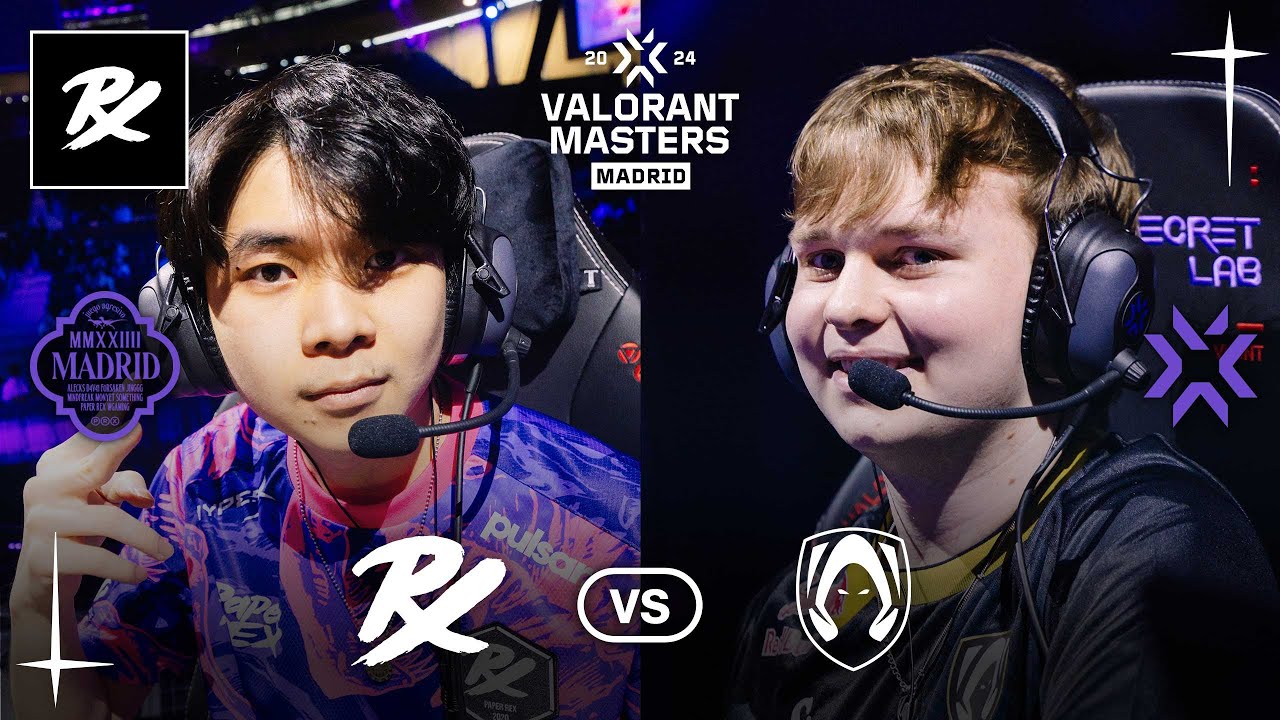 Paper Rex vs Team Heretics | VCT Masters Madrid Highlights - YouTube