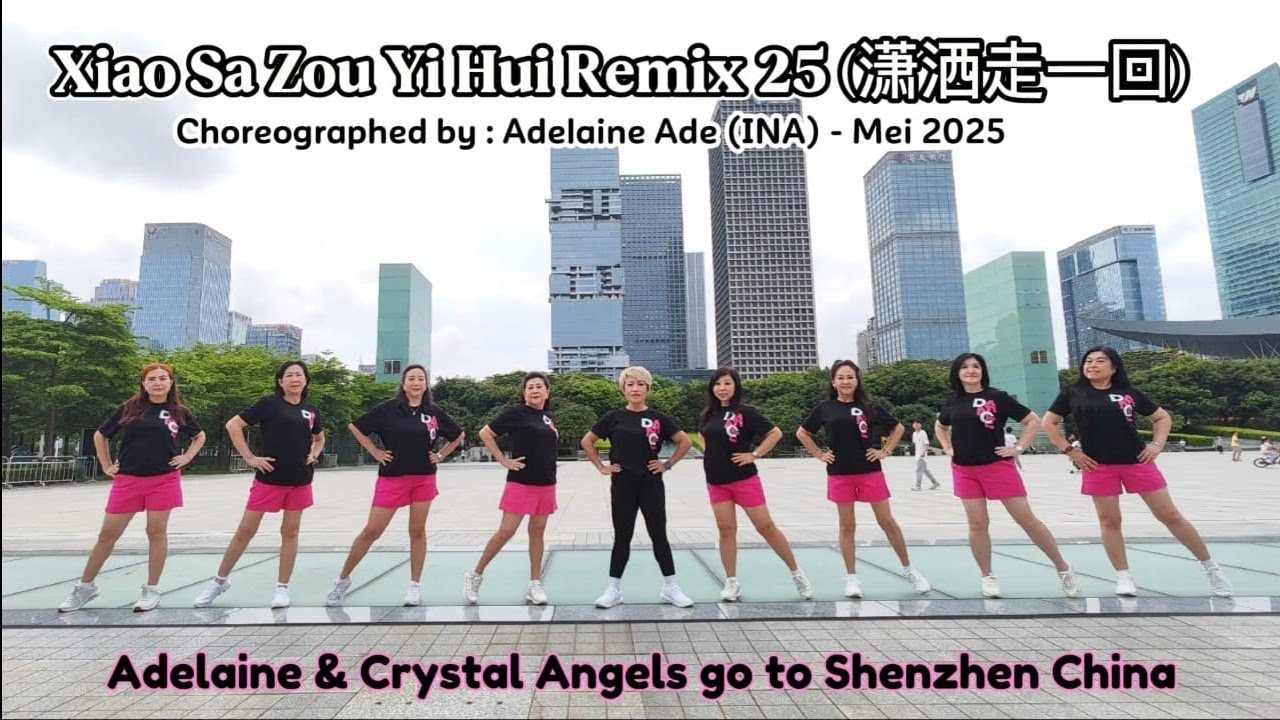 Xiao Sa Zou Yi Hui Remix 25 (潇洒走一回) - Line Dance - Choreographed by ...