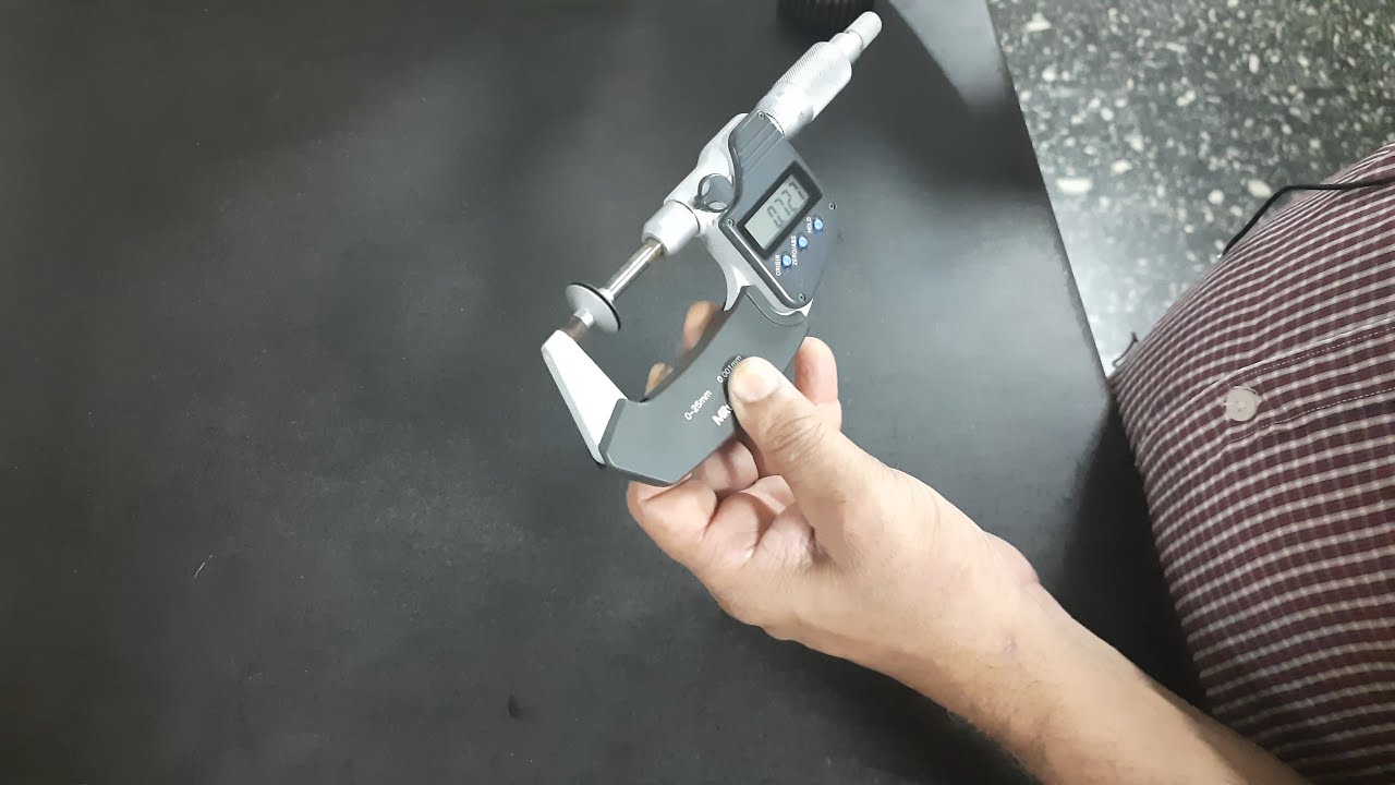 Measurement of base tangent length using disc micrometer - YouTube