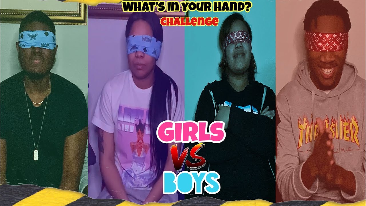 WHAT'S IN YOUR HAND CHALLENGE😱!With special guest?|Couples Challenge ...