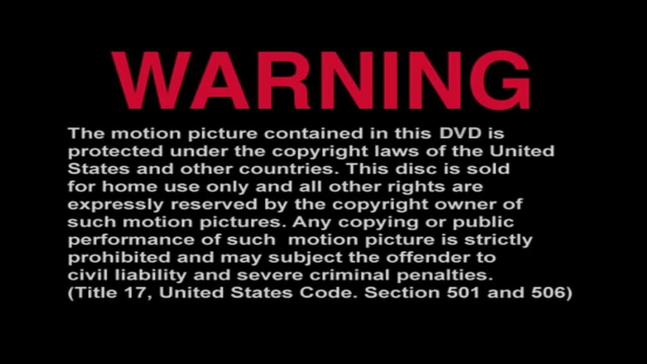 Universal Warning Screen (1990-2005) (DVD Variant #4) - YouTube