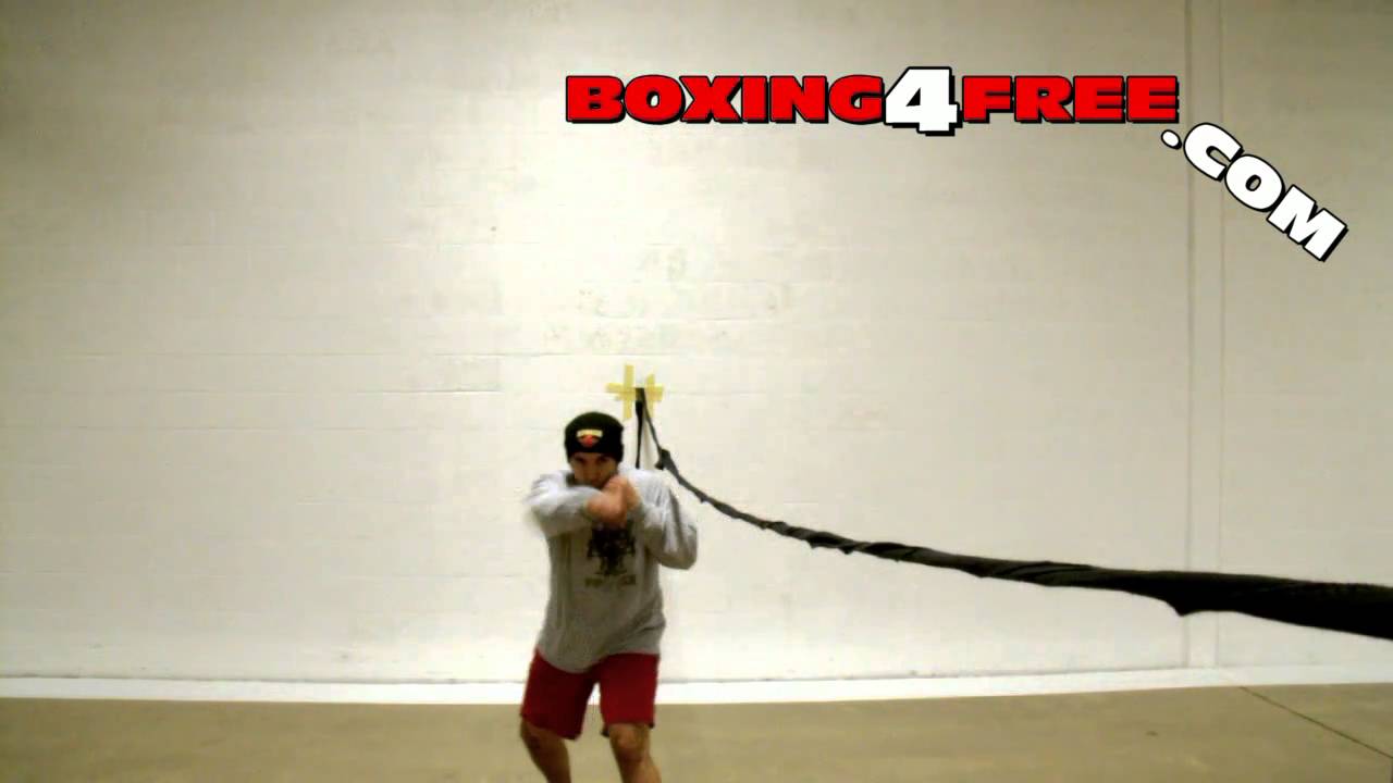 Boxing Lesson - Essentials - Basic Weave Drill with punches - YouTube