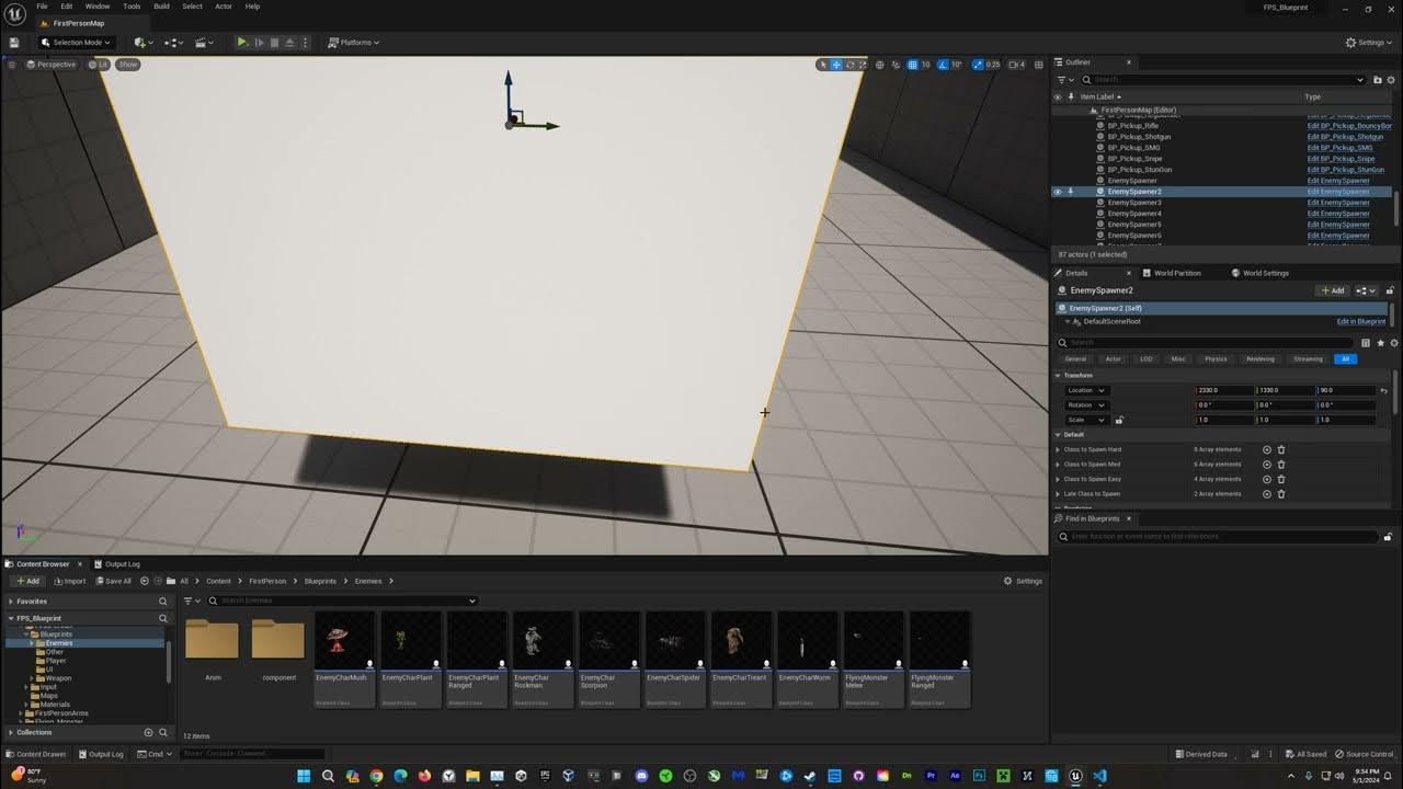 Unreal Engine 5 | Automatically Open Blueprints Python Automation - YouTube