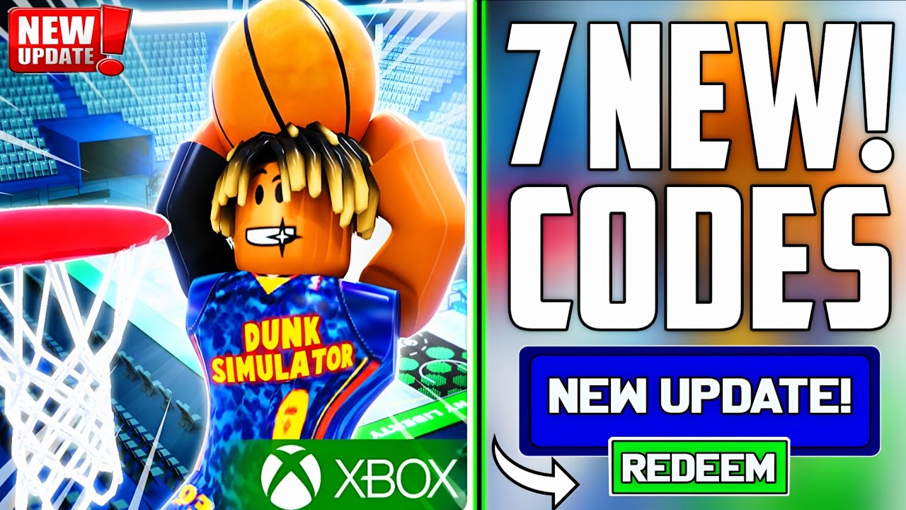 ALL NEW! DUNKING SIMULATOR ROBLOX CODES 2025 - DUNKING SIMULATOR CODES ...