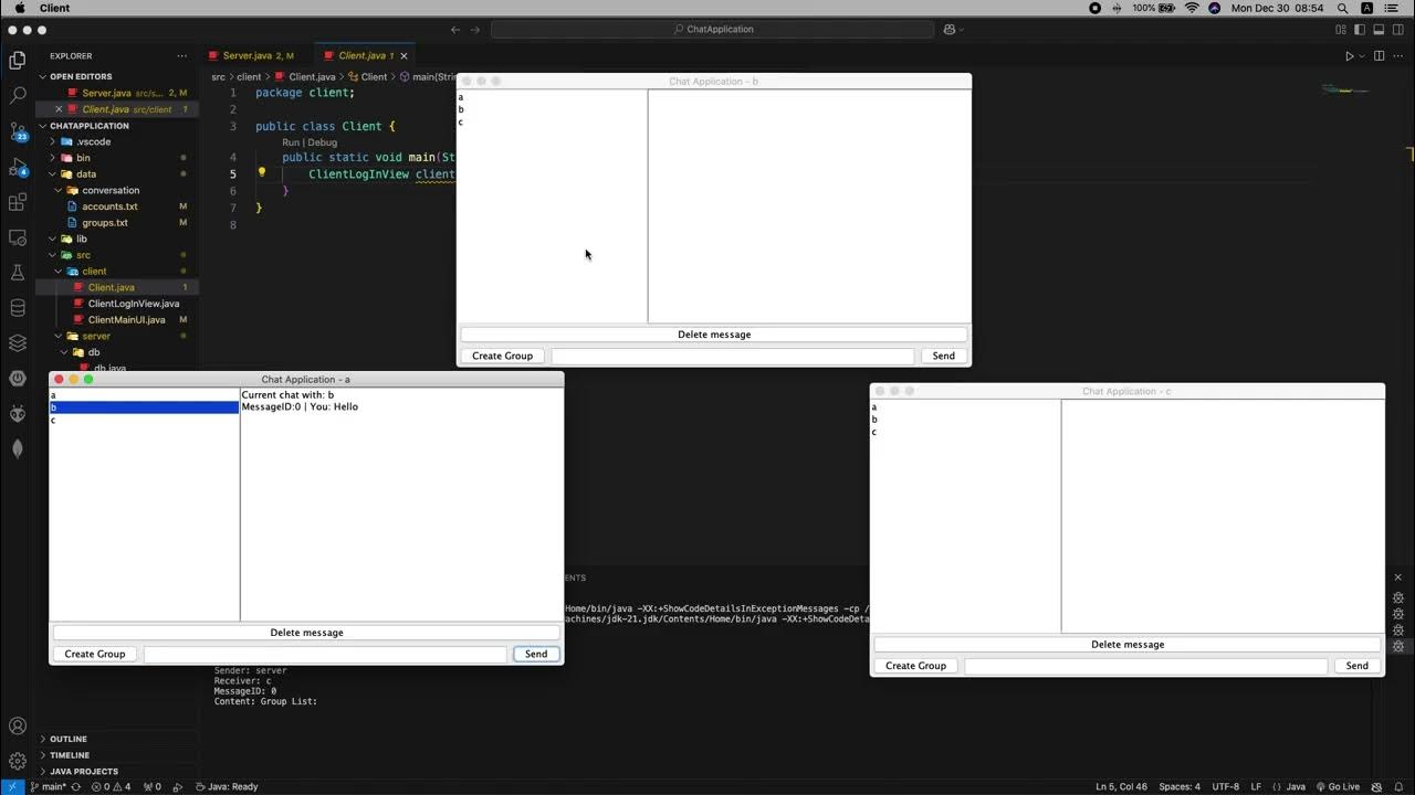 Chat Application - HCMUS - 22127423 - YouTube