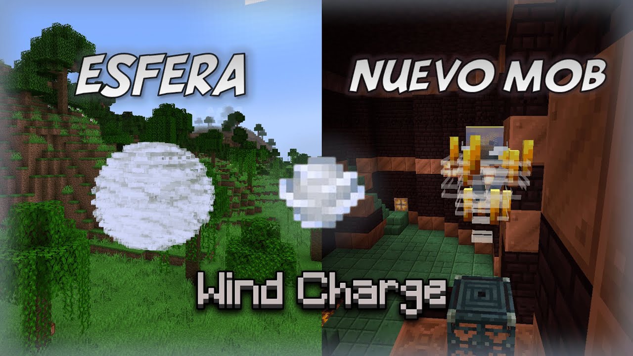 Los mejores Experimentos con las CARGAS DE VIENTO de Minecraft - YouTube