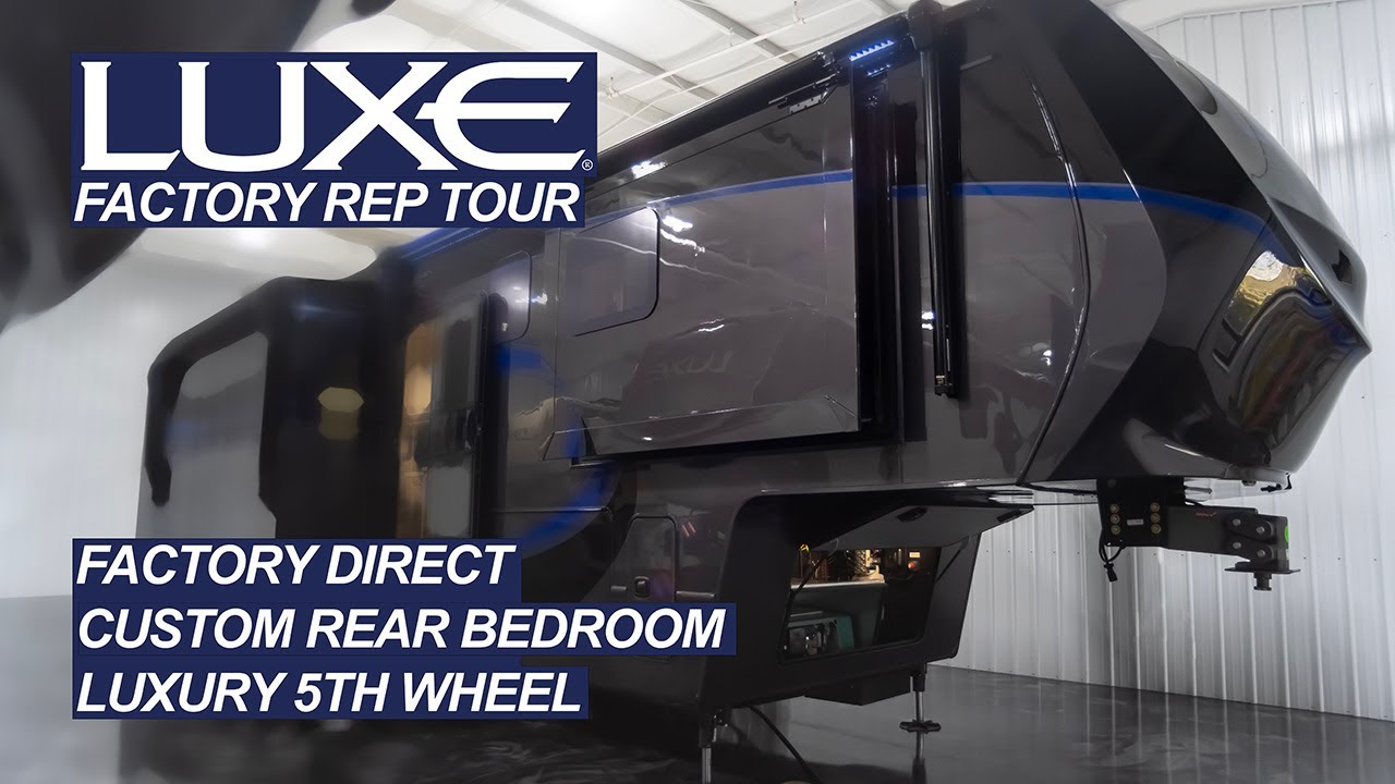 Luxury 5th Wheel Custom Rear Bedroom - YouTube