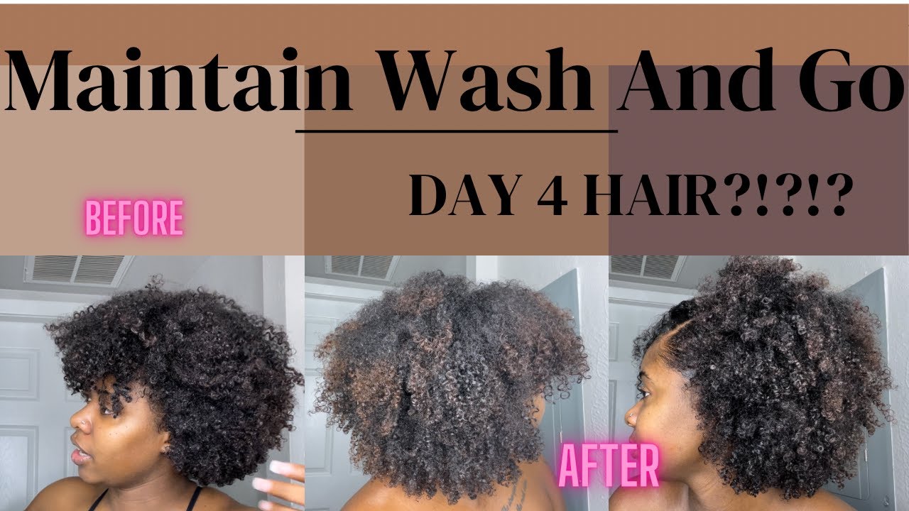 Watch Me Refresh & Preserve My Wash N Go Until Wash Day | Night ...