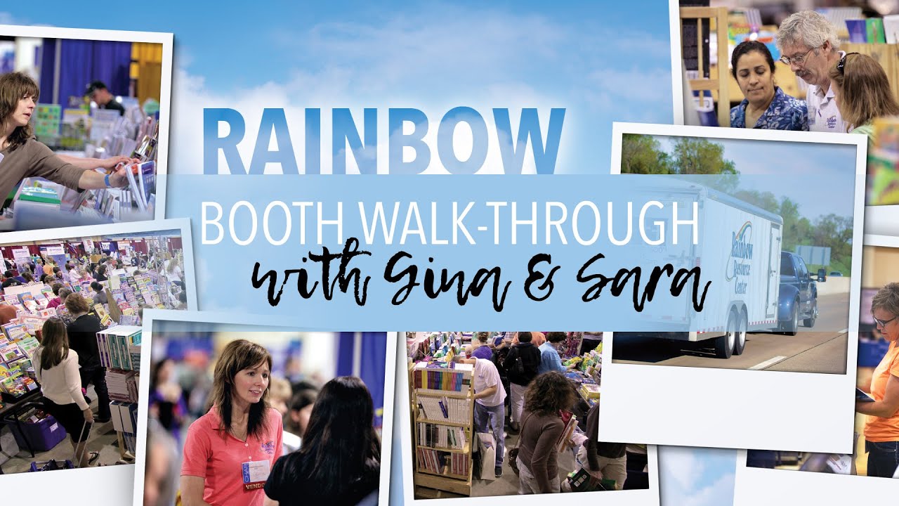 Rainbow Resource Center Exhibit Booth Walkthrough - YouTube