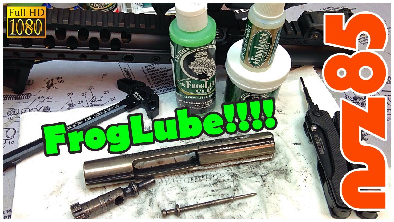 AR-15 - Proper FrogLube Application & Overview - YouTube
