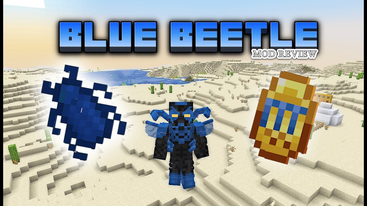 Reviewing the BLUE BEETLE Mod in Minecraft 1.20.1! (FSang18's Heropack ...