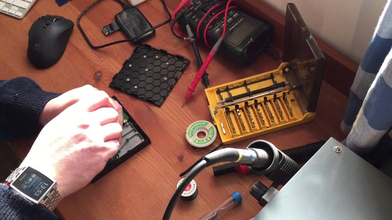 Disassemble fire tv 2 - YouTube