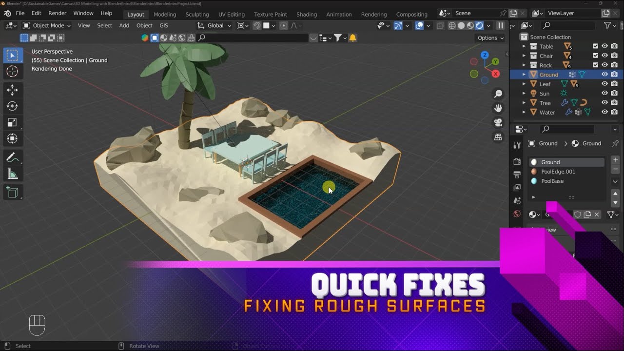 Quick Fixes: Fixing Rough Surfaces - YouTube