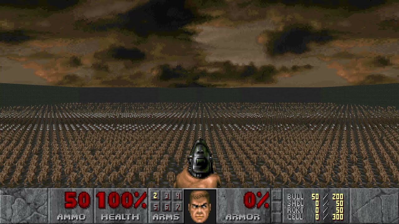 Doom + Doom 2 - Nuts Mod - YouTube