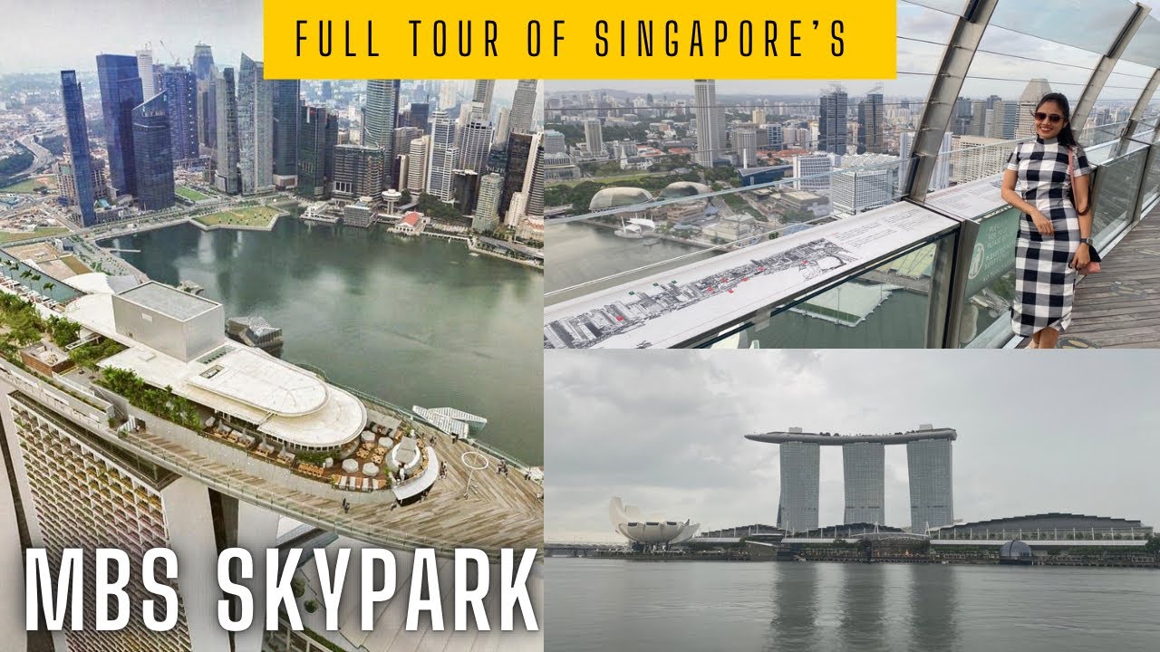 Marina Bay Sands Skypark | MBS Observation Deck |Singapore 4K - YouTube