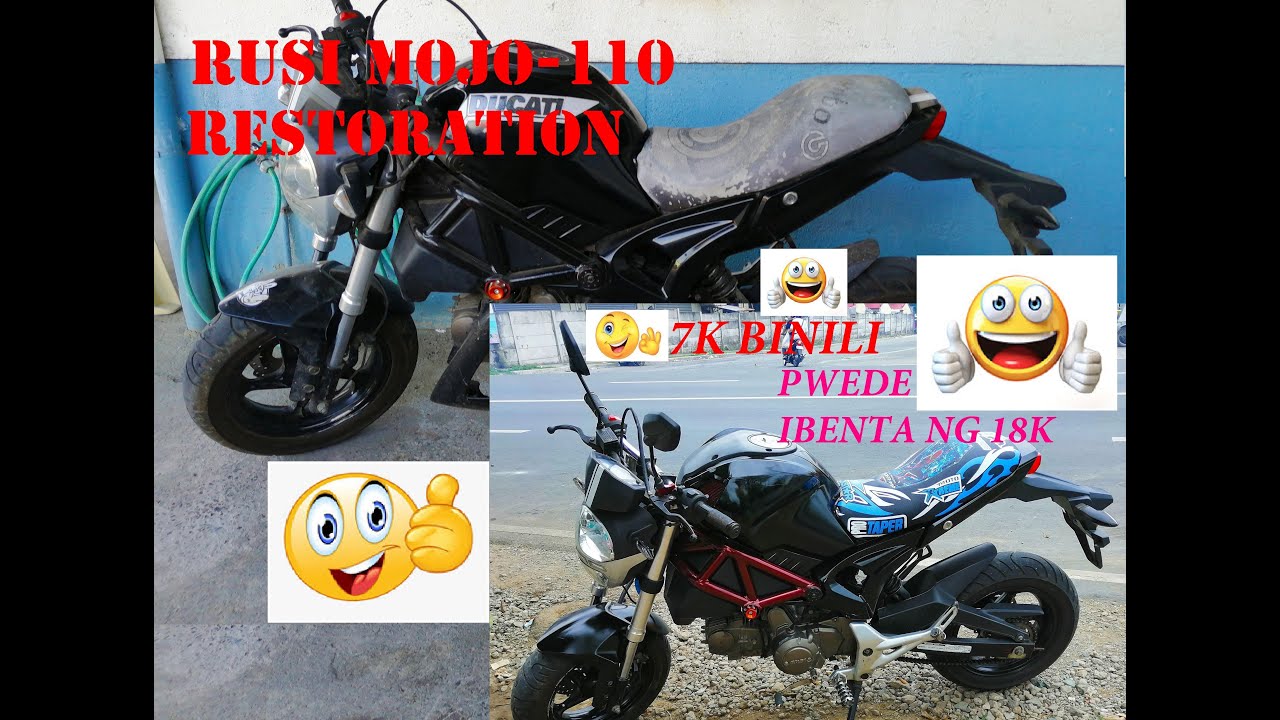 Restoration - Rusi Mojo110, #restore, #rusimojo, - YouTube