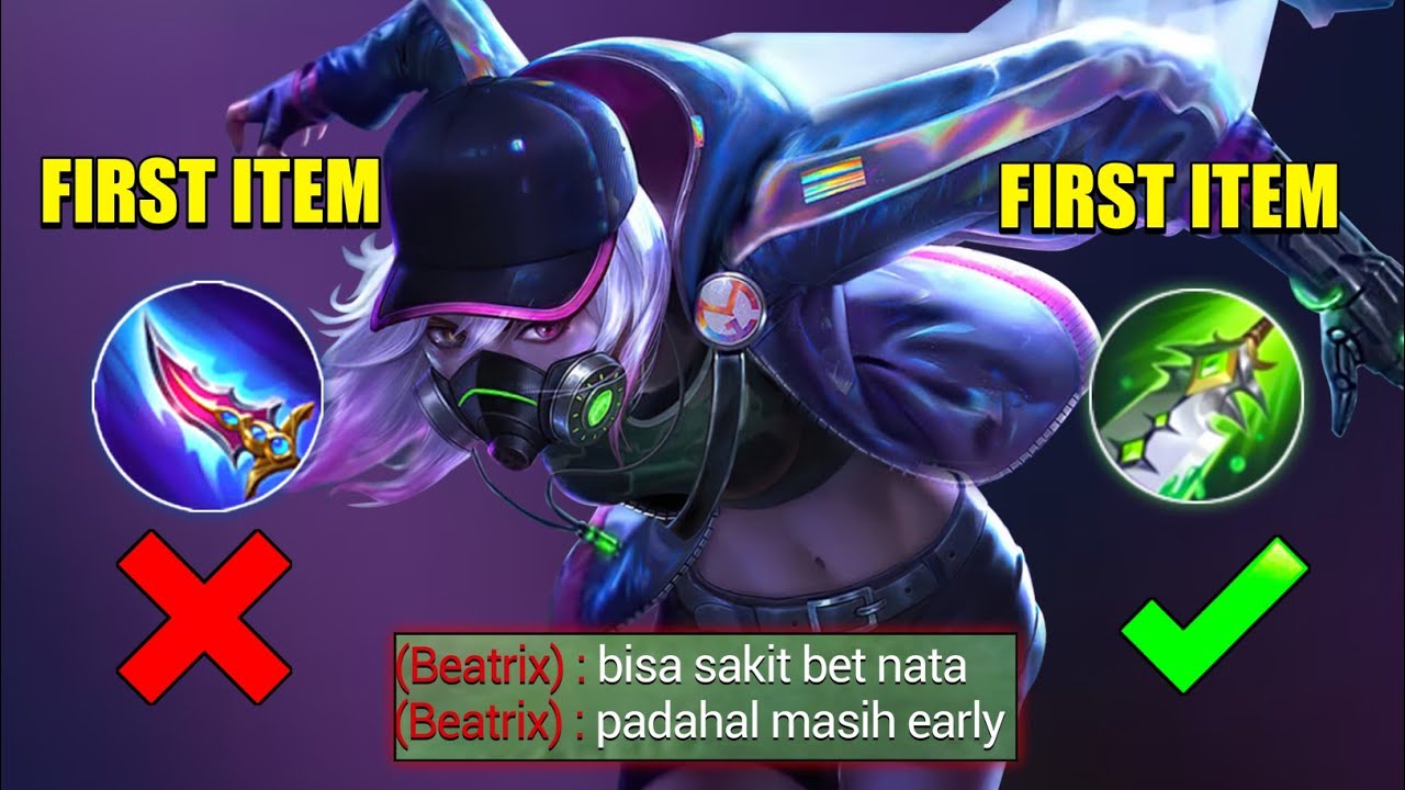 BOD JADI ITEM PERTAMA BIKIN NATALIA JADI SAKIT DI EARLY GAME | BUILD ...