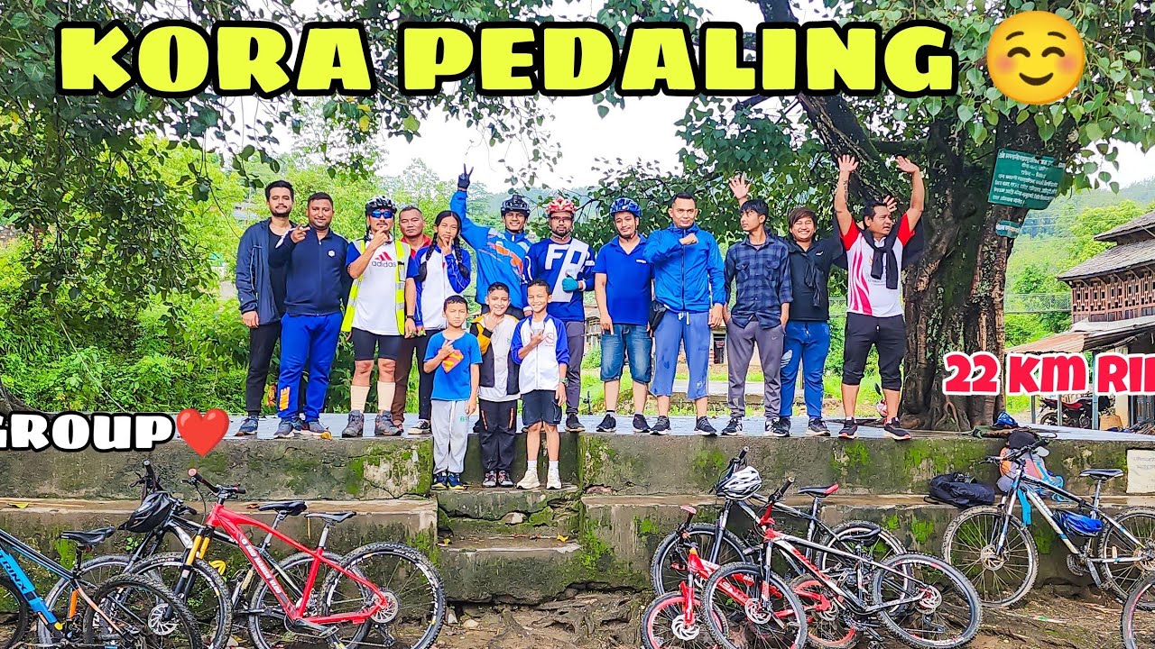 kora Challenge (2023)dhading bensi to dhaukhola 22km ride ️ happy ride ...