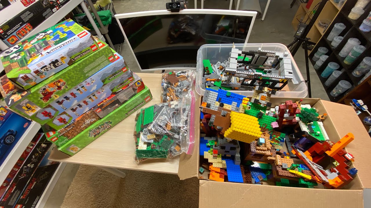 I’ve got enough for a LEGO MINECRAFT layout now! My Lego Minecraft Haul ...
