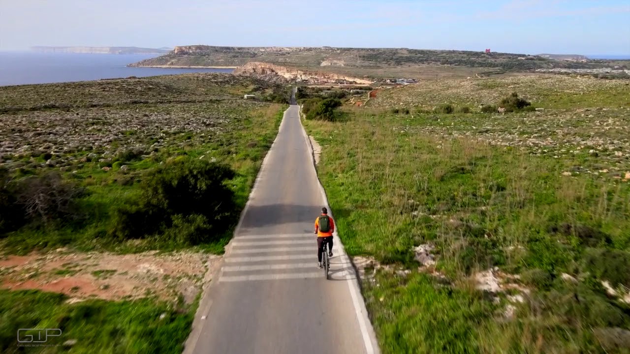 Cycling in the Mellieħa, Malta - YouTube
