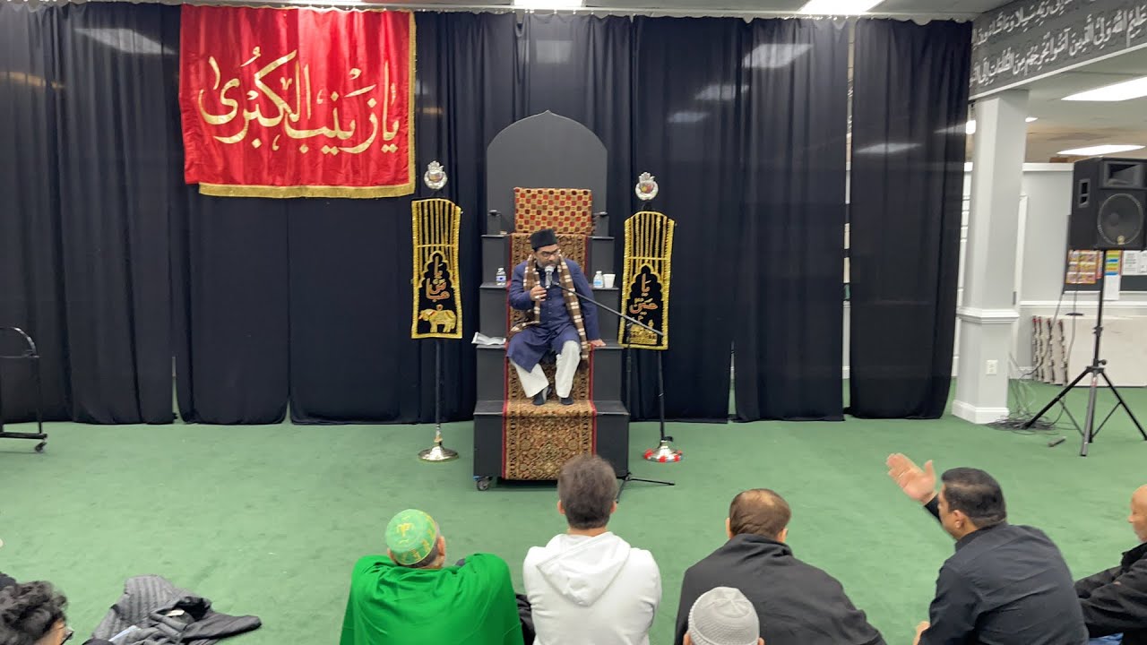 13 Rajab Jashan | Maulana Bilal Kazmi | mohammadia center Virginia ...