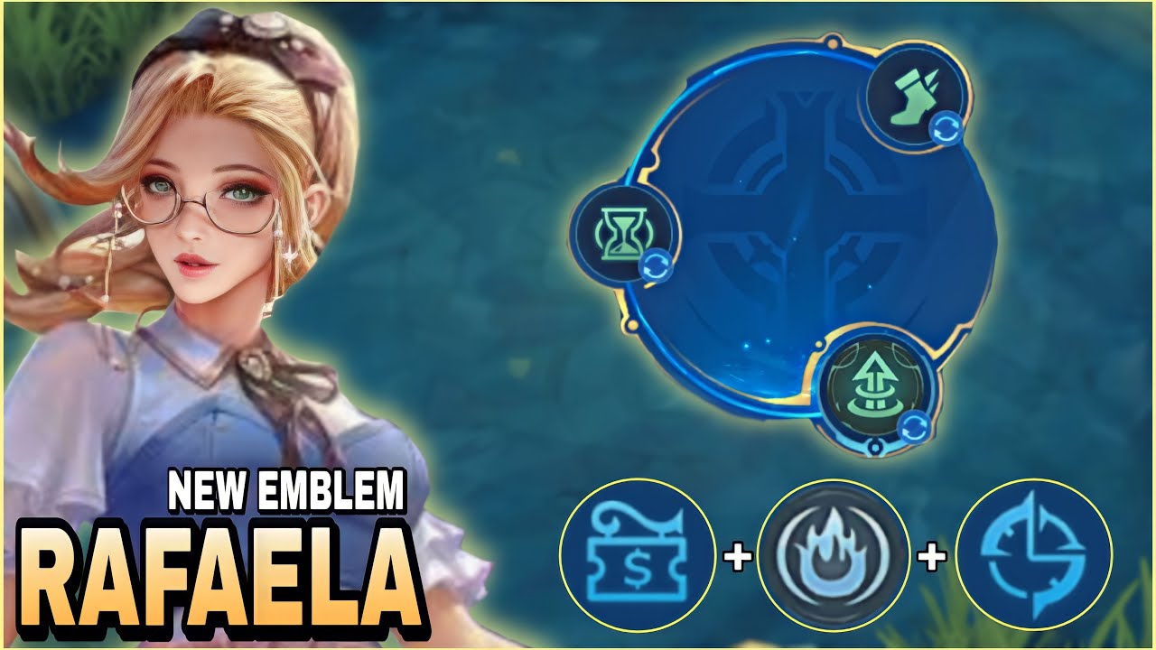 RAFAELA BEST BUILD AND EMBLEM - BUILD TOP 1 GLOBAL RAFAELA ~ MLBB - YouTube