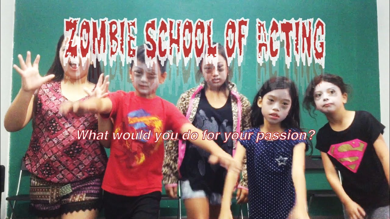 Zombie School of Acting - YouTube