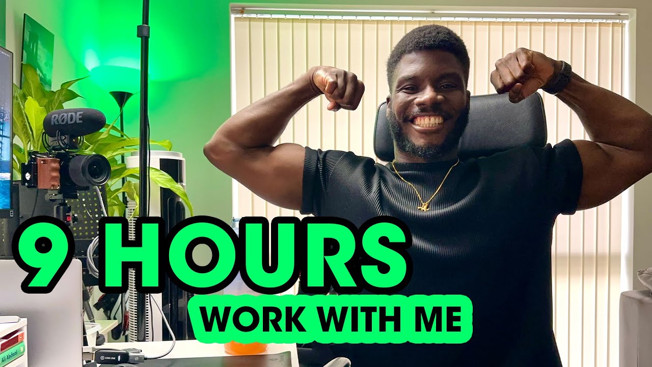 9 Hours Midnight Work With Me | Pomodoro 240/15 Timer | Real-Time ...