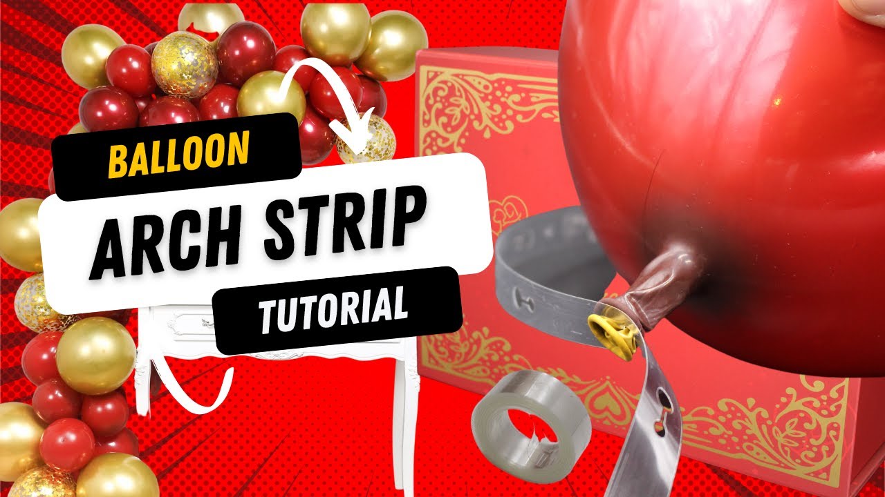 Using a Balloon arch Strip for the first time Tutorial ...