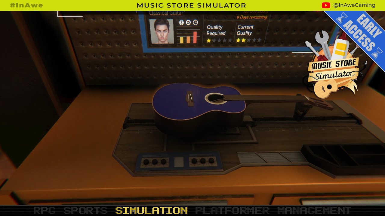 Let's Run A Music Shop! | Music Store Simulator - YouTube