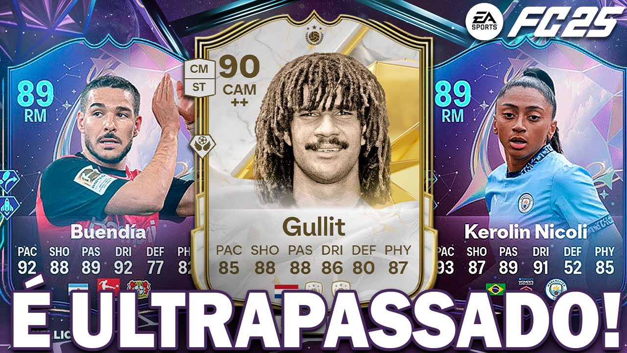 FC 25 | 😮 ESSE CHEGOU TARDE!!!! DME GULLIT, BUENDIA E NICOLI || LINKER ...