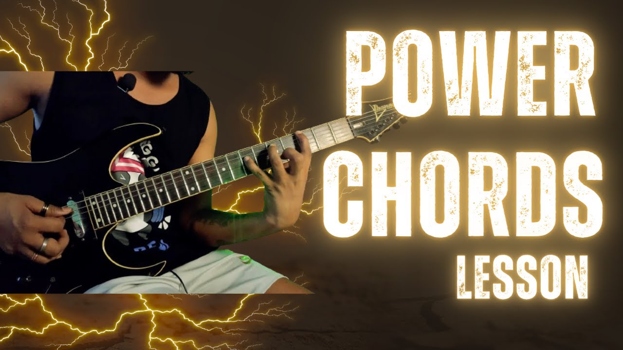 Electric Guitar Power Chord Lesson in hindi - YouTube