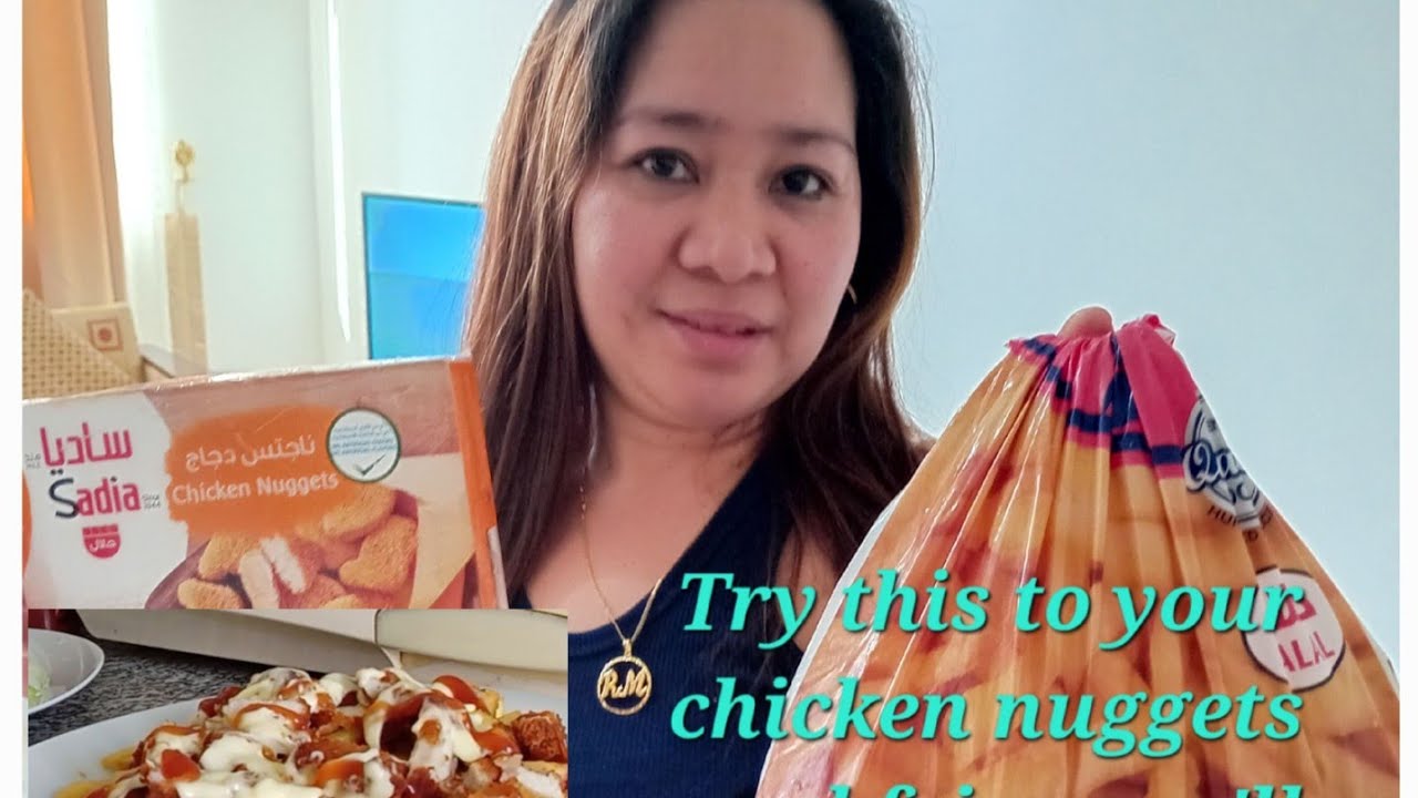 loaded fries w/ chicken nuggets - YouTube