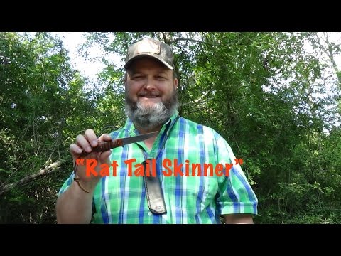 Introducing WC Knives "Rat Tail Skinner" - YouTube