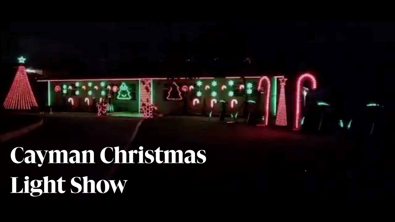 Cayman Christmas Light Show - YouTube