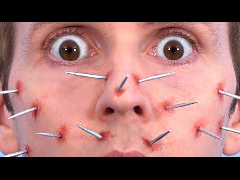 NAILS GROW OUT FACE!