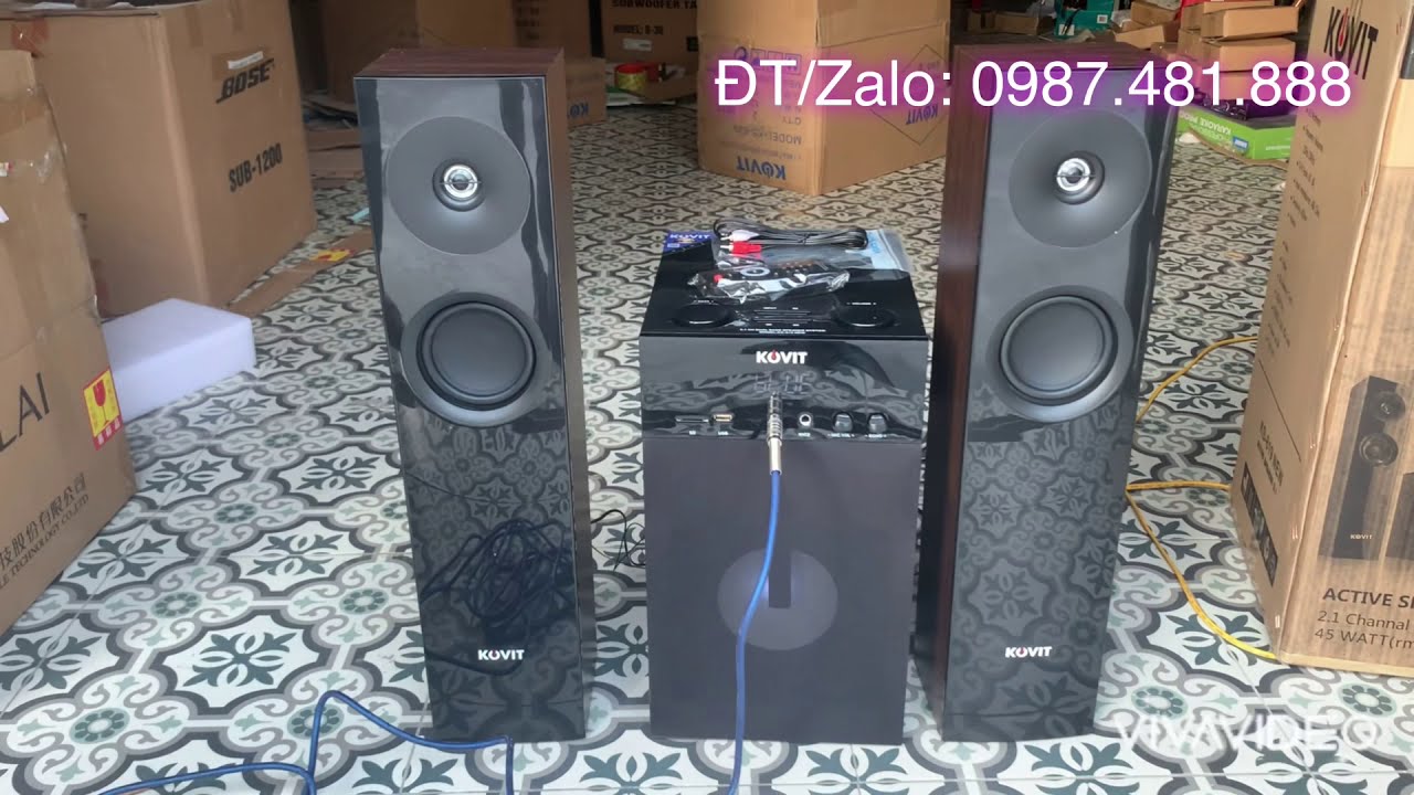 Dàn âm thanh nghe nhạc, karaoke cực hay Kovit KS 819 - Có cổng quang ...