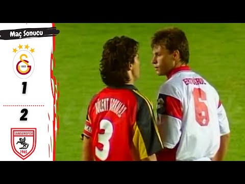 Galatasaray 1-2 Samsunspor Süper Lig 2000/2001 Sezonu