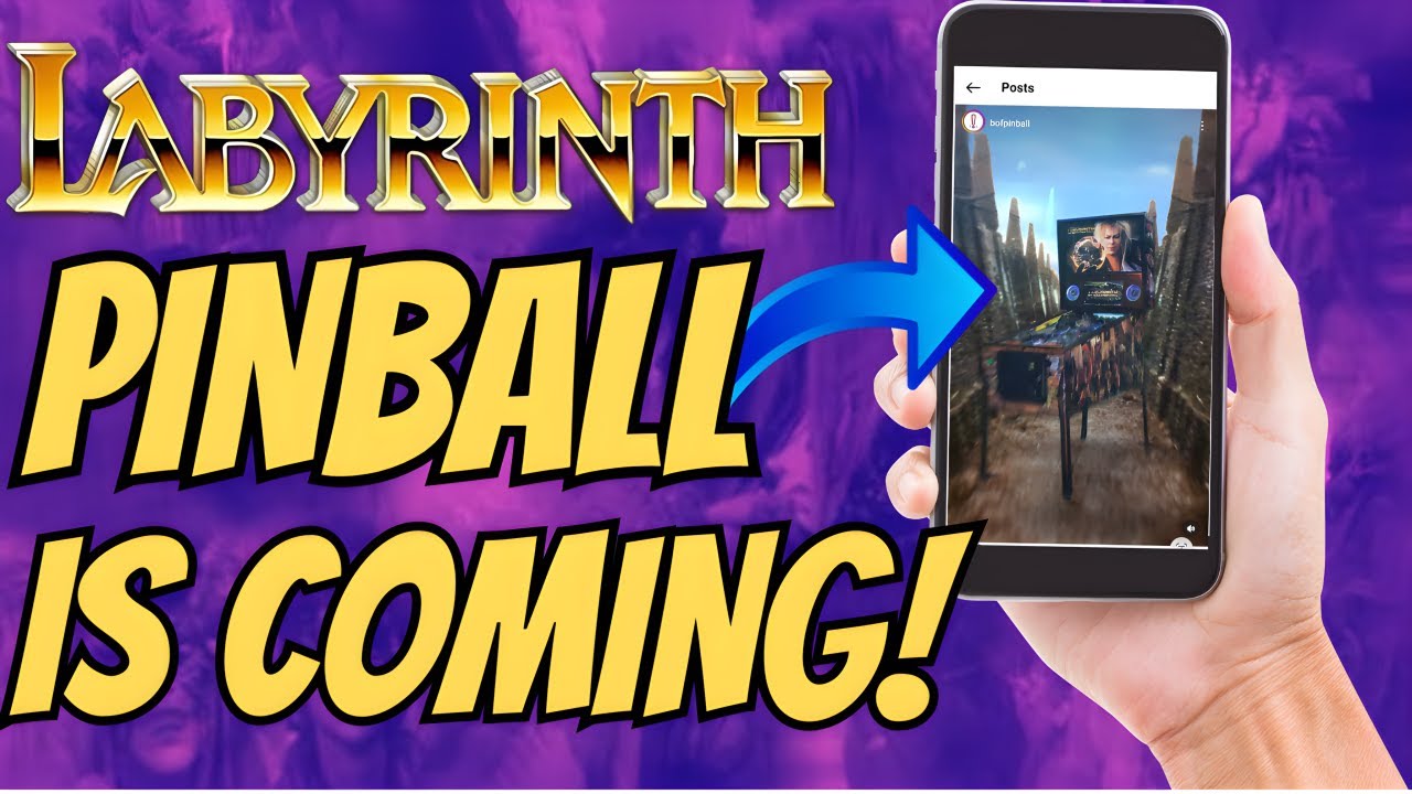 Labyrinth Pinball Is Coming Soon From Barrels of Fun Pinball! - YouTube